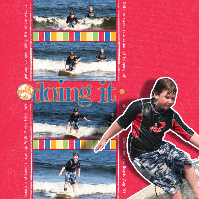 Using straight lines in your scrapbook page designs | Scrapbooking ...