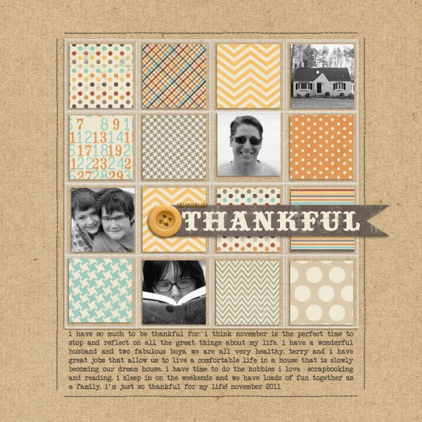 Scrapbook Page Composition: Ideas for Arranging Your Elements in a Grid ...