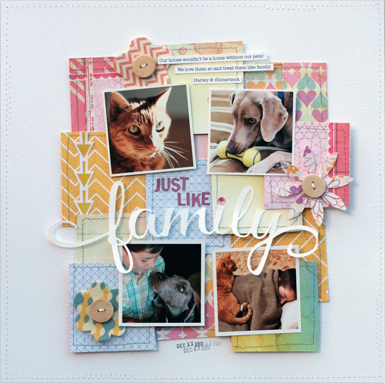 Build Your Own Suite of Favorite Fonts for Scrapbook Page Titles