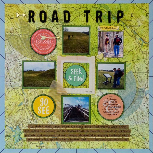 Ideas & Techniques for Adding Trendy Contour Lines to Your Scrapbook ...