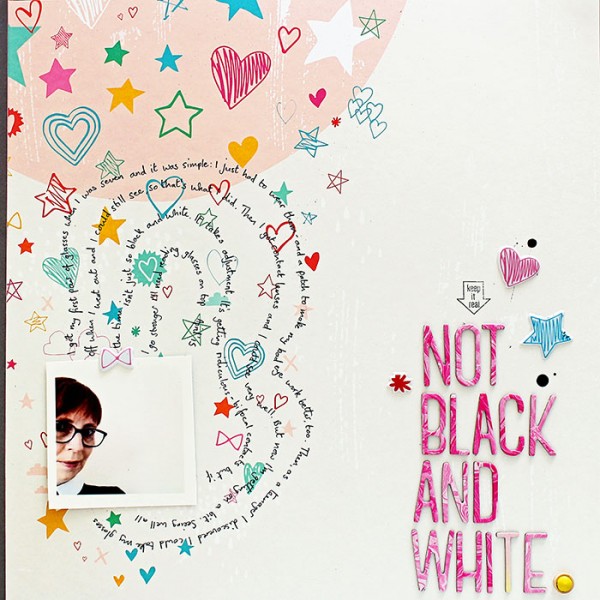 Ideas & Techniques for Adding Trendy Contour Lines to Your Scrapbook ...