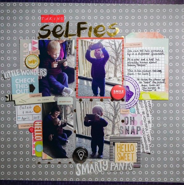 Scrapbooking Ideas for Designing with Text Elements