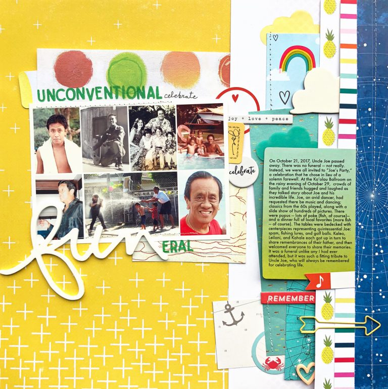 Find and Use Inspiration for Designing with Line on the Scrapbook Page ...