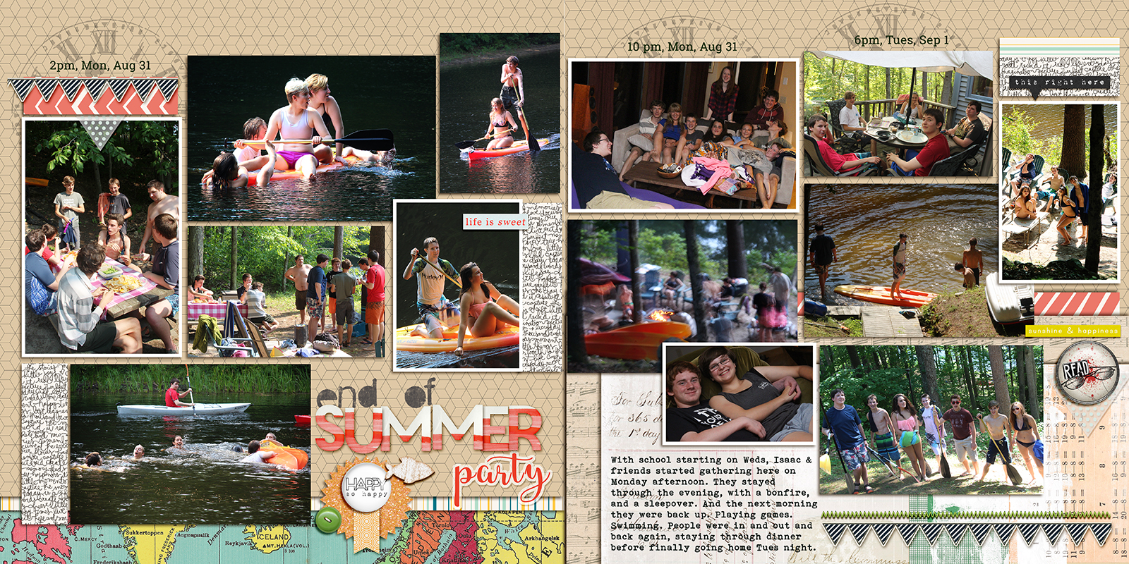 Scrapbook Ideas for Getting Your Party Photos on the Page ...